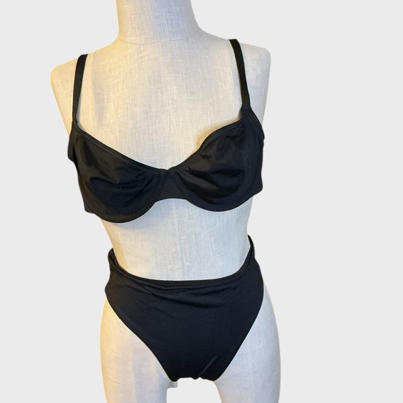 SKIMS | Swim | Skims Swim Recycled Bikini Top Bottom Medium New | Poshmark